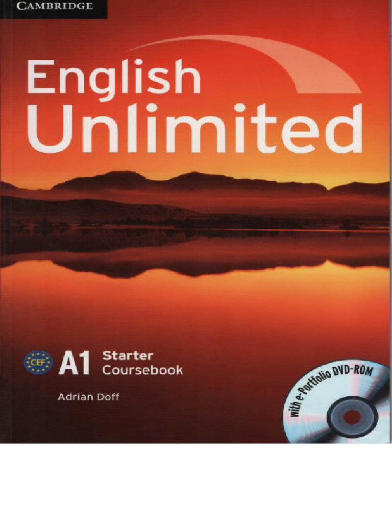 English Unlimited. Starter A1 Coursebook | PDF
