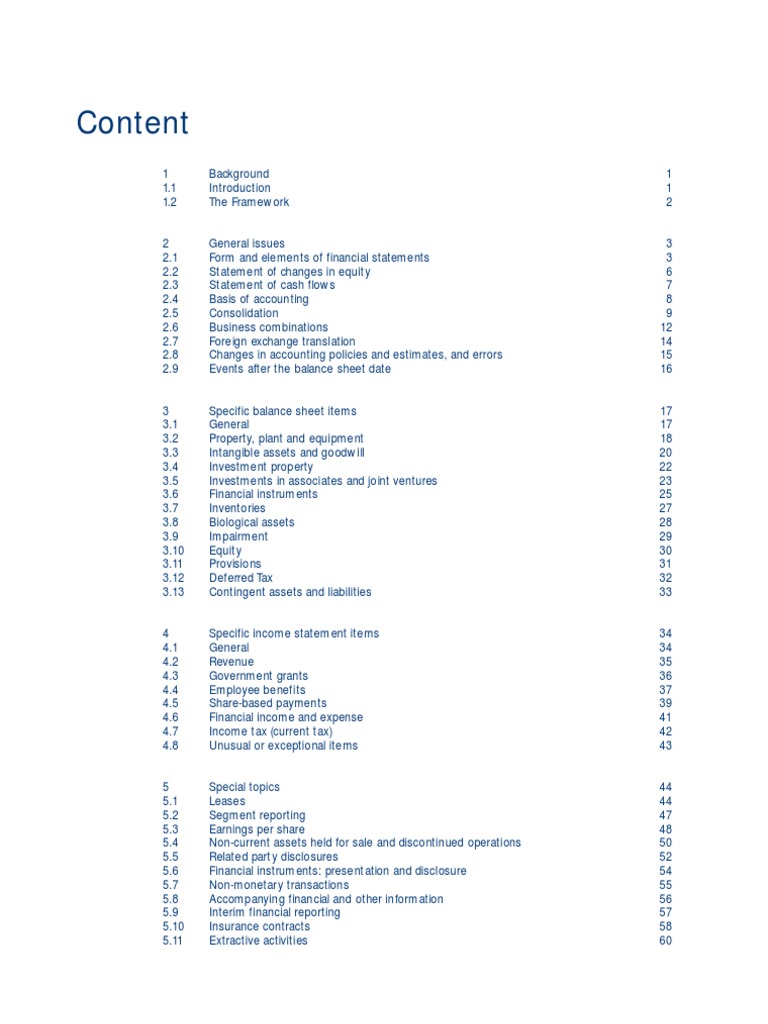 Financial Statements and PSAK Overview | PDF | Goodwill (Accounting ...