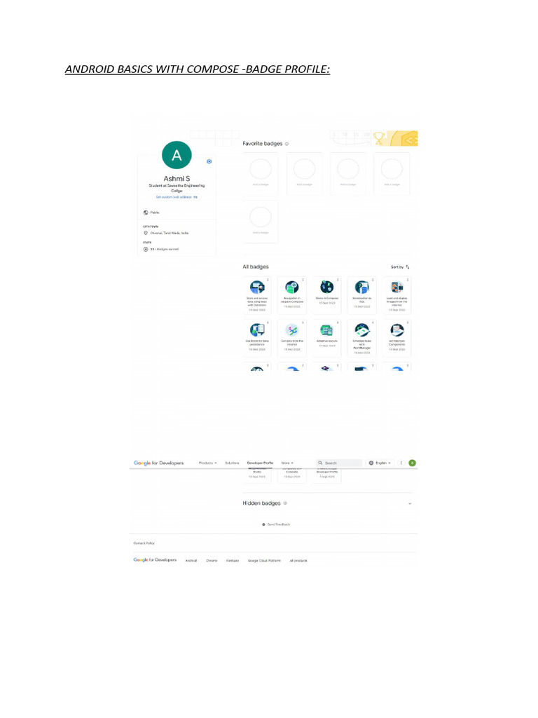 Android Basics With Compose - Ict | PDF