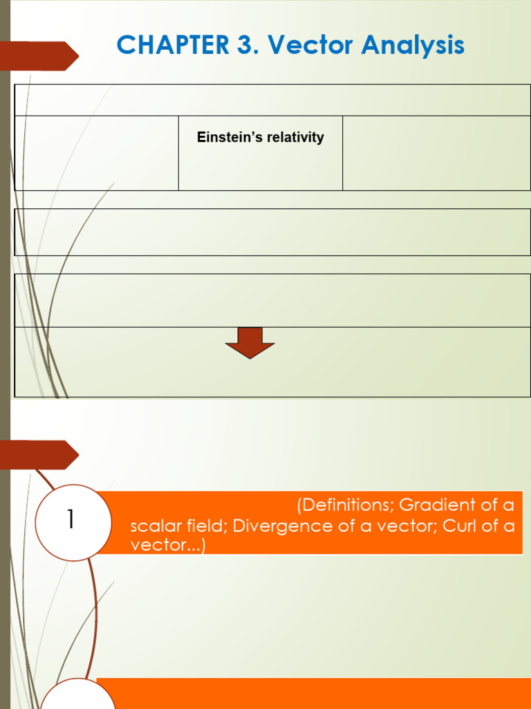 Chapter 3 Vector Analysis v2 | PDF | Coordinate System | Euclidean Vector