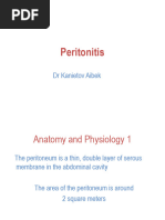 Key Peritoneal Signs of Peritonitis | PDF | Peritoneum | Abdomen