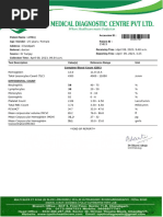 Sample Blood Test Report | PDF