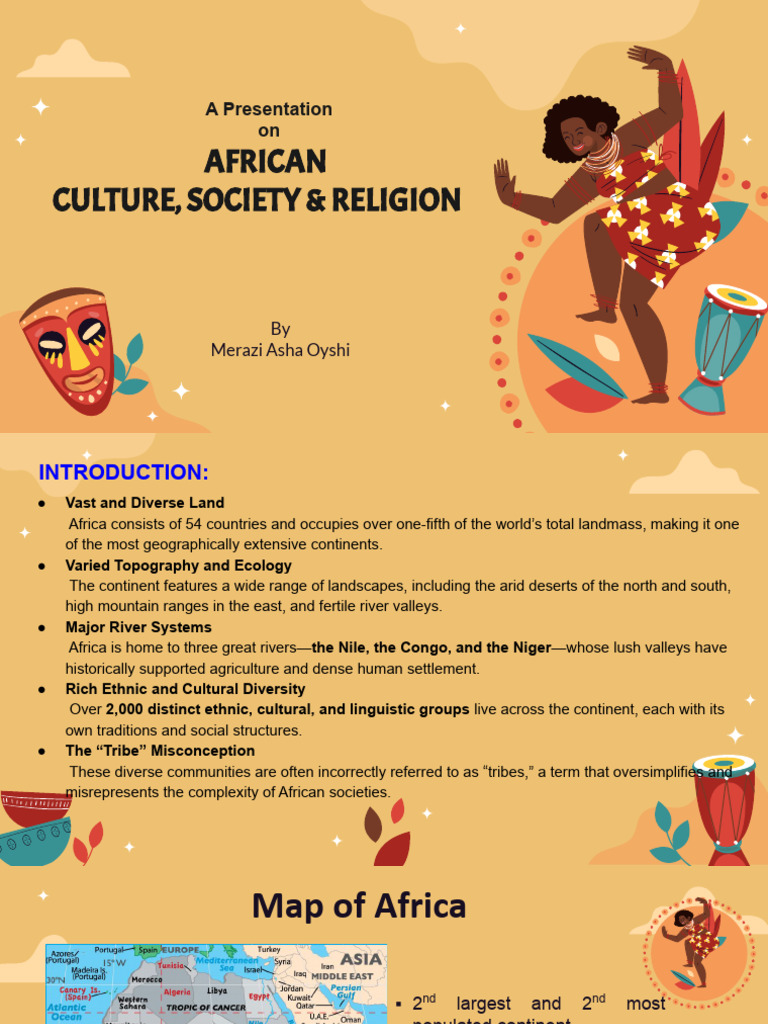 Overview of African Culture and Society | PDF | Mask | Textiles