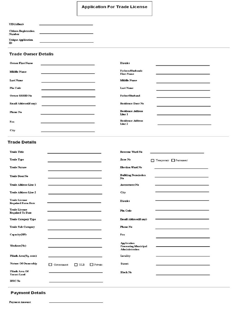 Trade License | PDF