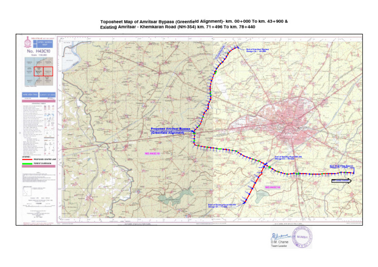 Q4 U51 Combined Toposheet Plan | PDF