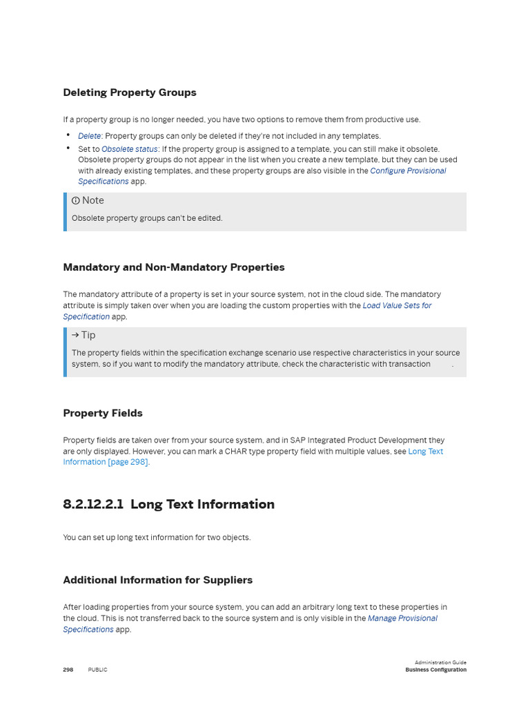 140 Long Text Information | PDF