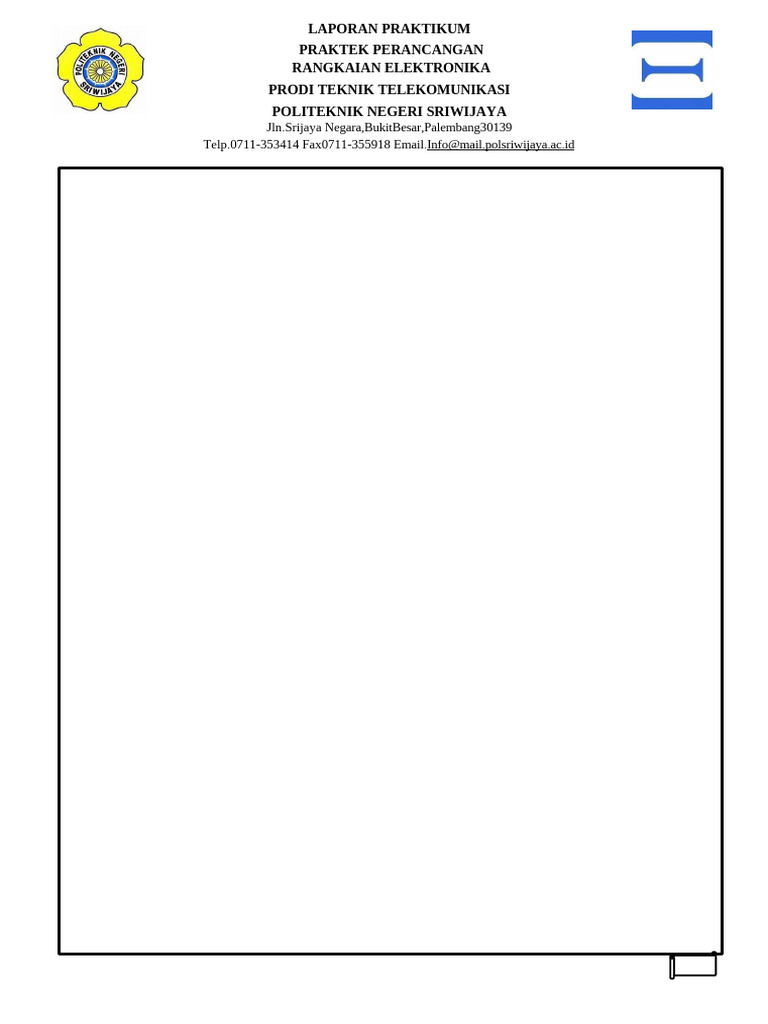 Template Laprak Perancangan | PDF