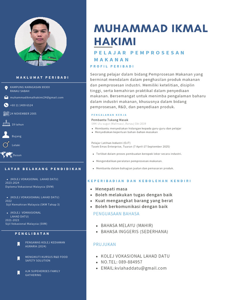 RESUME IKMAL_20250829_131823_0000 | PDF