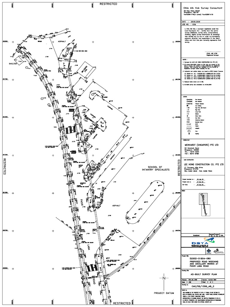 Topo Survey - PLC Area | PDF