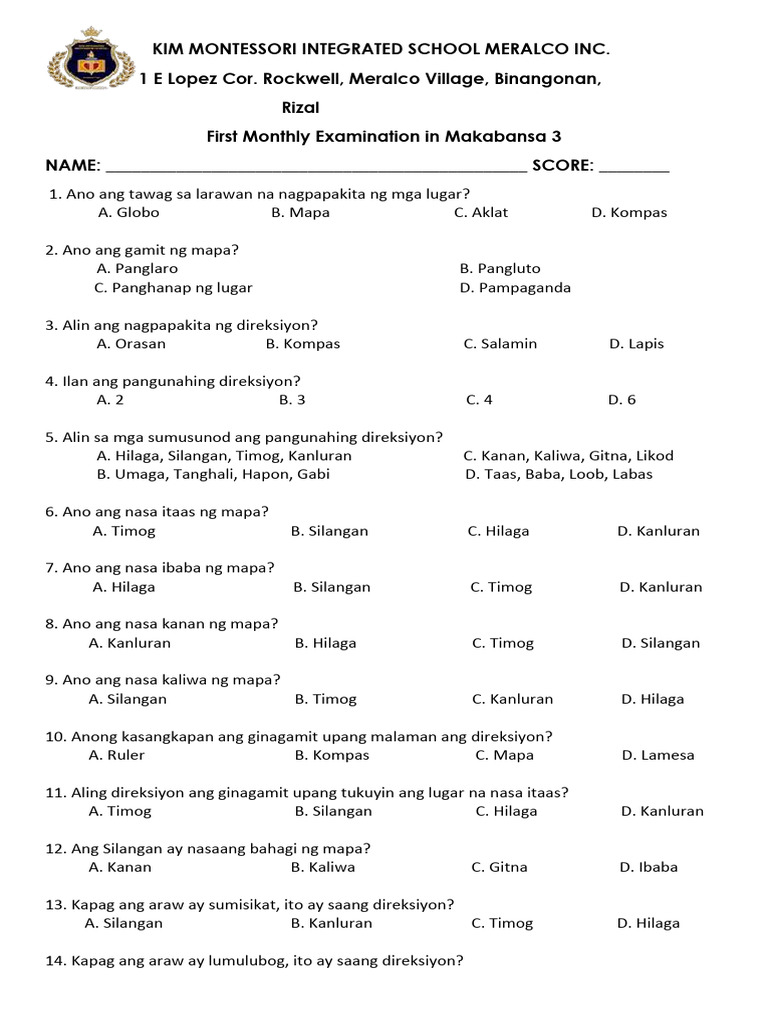 EPP Exam | PDF