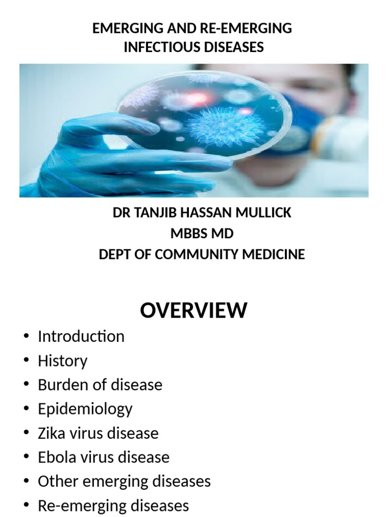 Emerging and Re-Emerging Infectious Diseases | PDF | Zika Fever | Zika ...