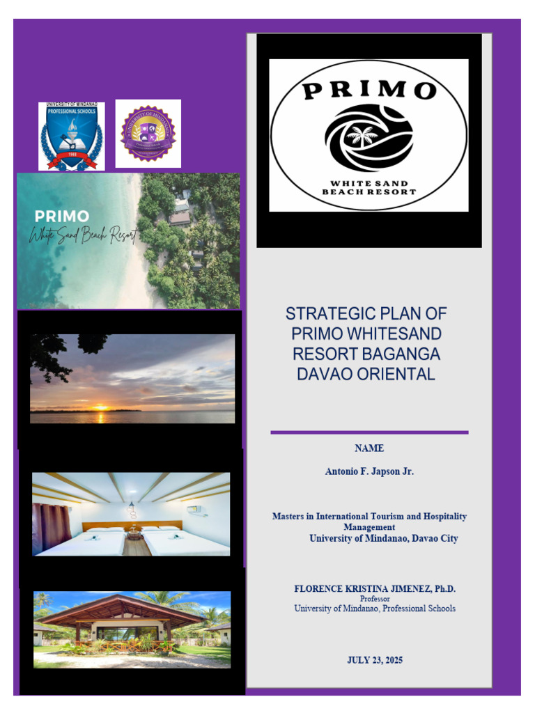 Eco-Friendly Tourism at Primo Beach Resort | PDF | Tourism | Sustainability
