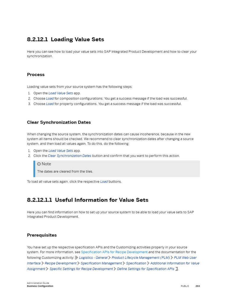 138 Useful Information For Value Sets | PDF | Specification (Technical ...