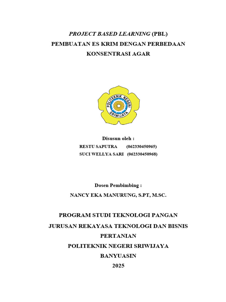 Revisi PBL Kelompok 1 | PDF