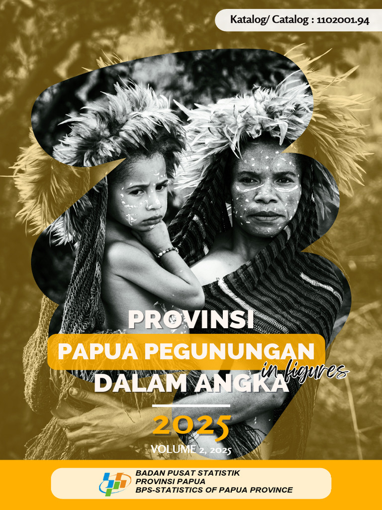 Papua Pegunungan Dalam Angka 2025 | PDF