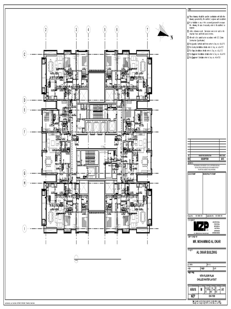 CH-1100 16TH Floor Plan | PDF