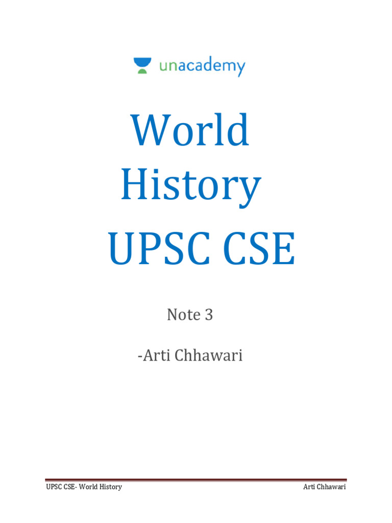 Note 3 World History | PDF | Communism | Socialism