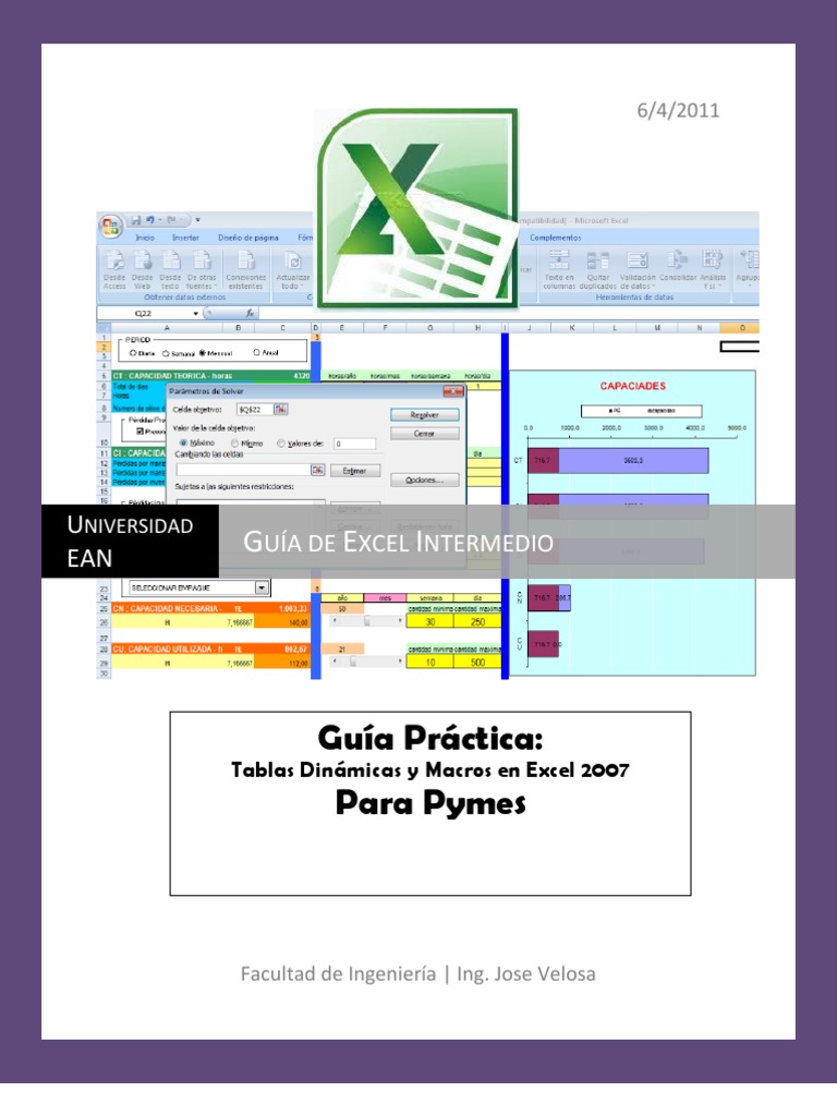Guia de Excel Intermedio | PDF | Microsoft Excel | Tabla (base de datos)