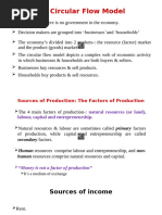 Grade 9 EMS Circular Flow Overview | PDF