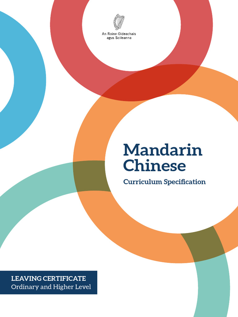 Leaving Certificate Mandarin Chinese Guide | PDF | Learning ...