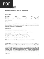 Insanitary Conditions in Compounding Facilities | PDF | Food And Drug ...
