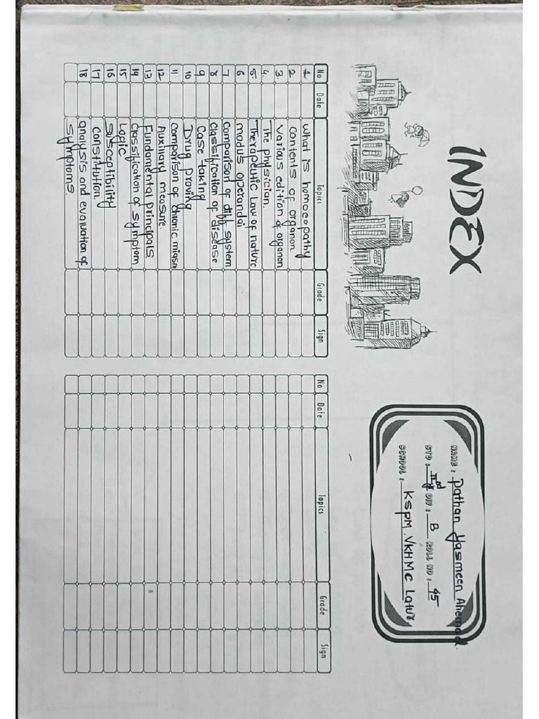 Organon Chart by Yasmeen Pathan | PDF