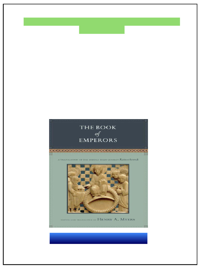 The Book of Emperors 1st Ed Edition Henry Allen Myers Ready To Read ...