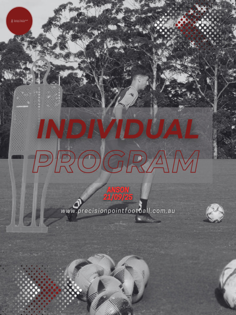 Individual Football Training Plan | PDF