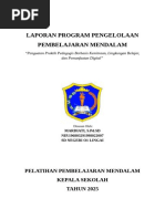Laporan OJT Pembelajaran Mendalam Sampel Hasan | PDF