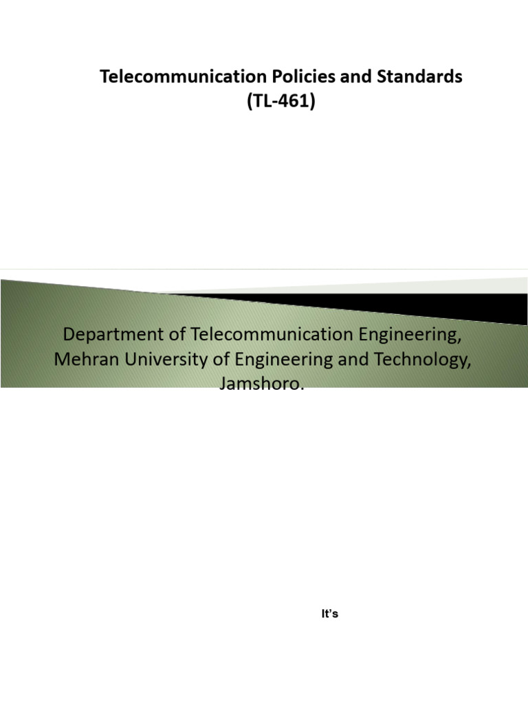 TPS Lecture 2 Updated | PDF | Voice Over Ip | Telecommunications