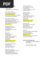 Golden Lyrics - Kpop Demon Hunters | PDF