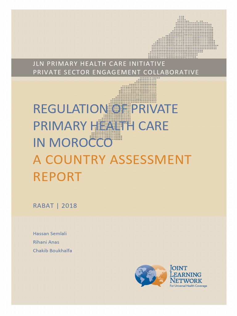 Regulation of Private Health Care in Morocco | PDF | Hospital | Health ...