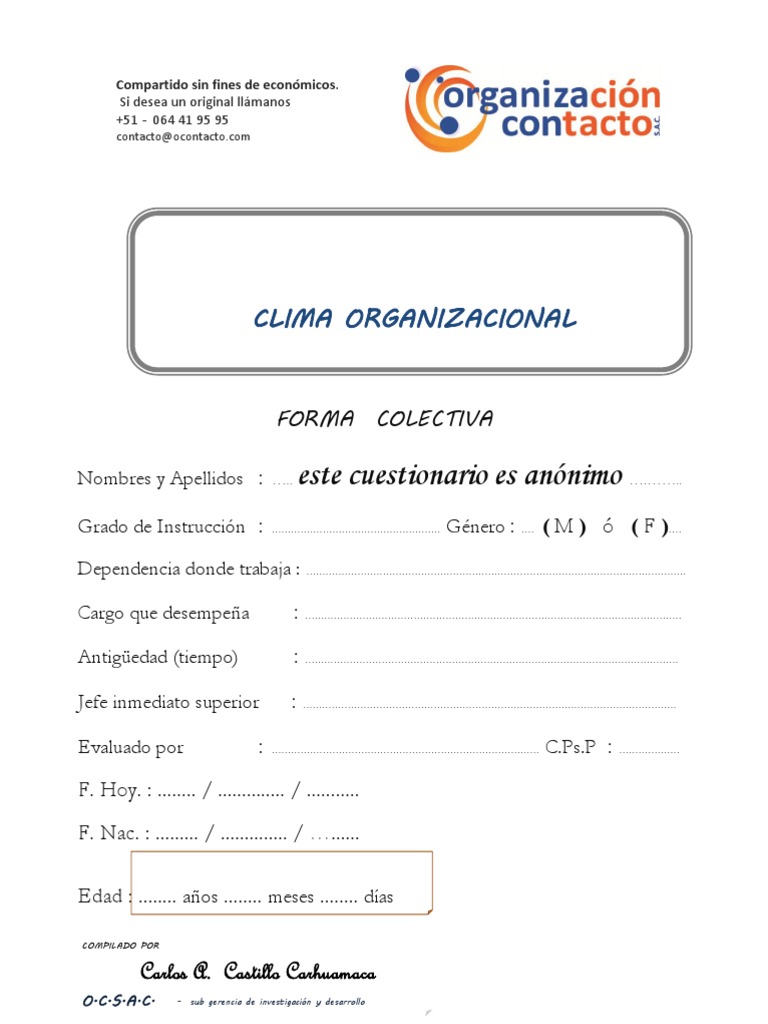 PRUEBA EDCO Encuesta Final | PDF