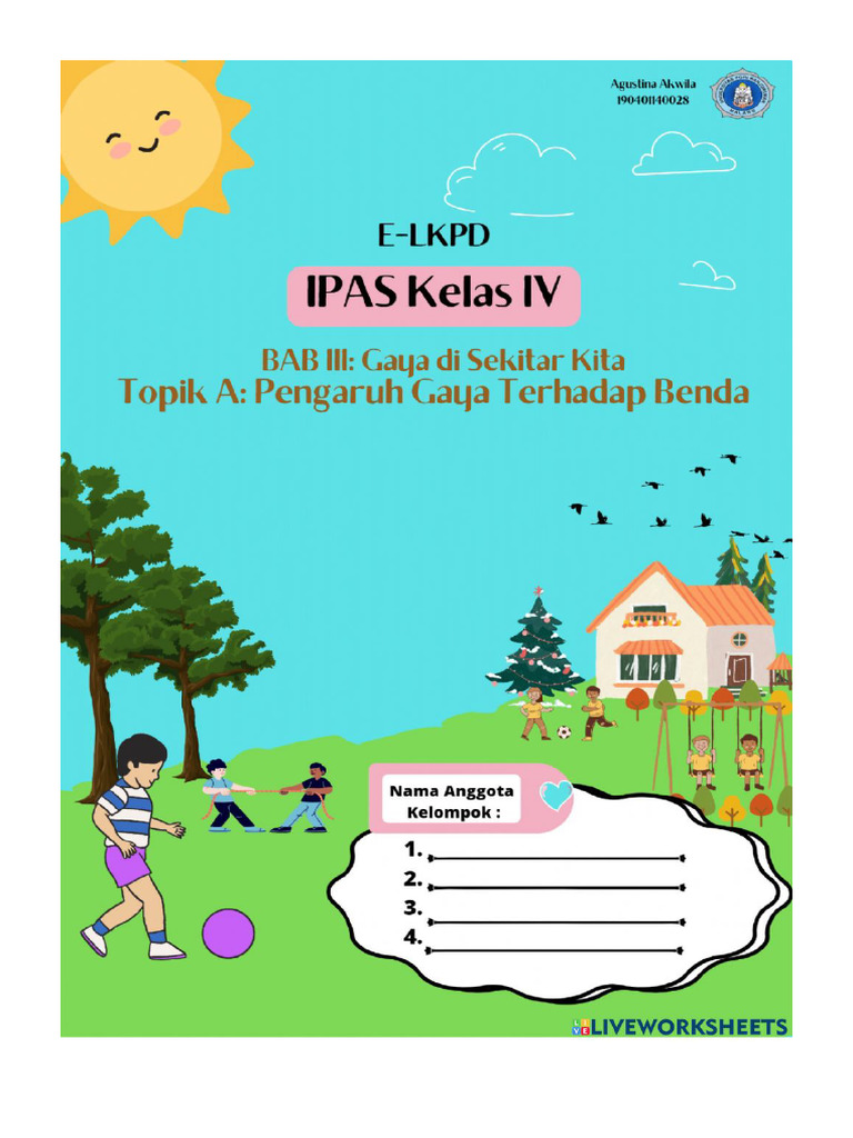 LKPD Ipas Kelas 4 Bab 3 | PDF