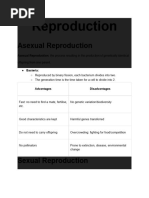 16 Reproduction Notes Igcse Biology | PDF | Menstrual Cycle | Birth Control