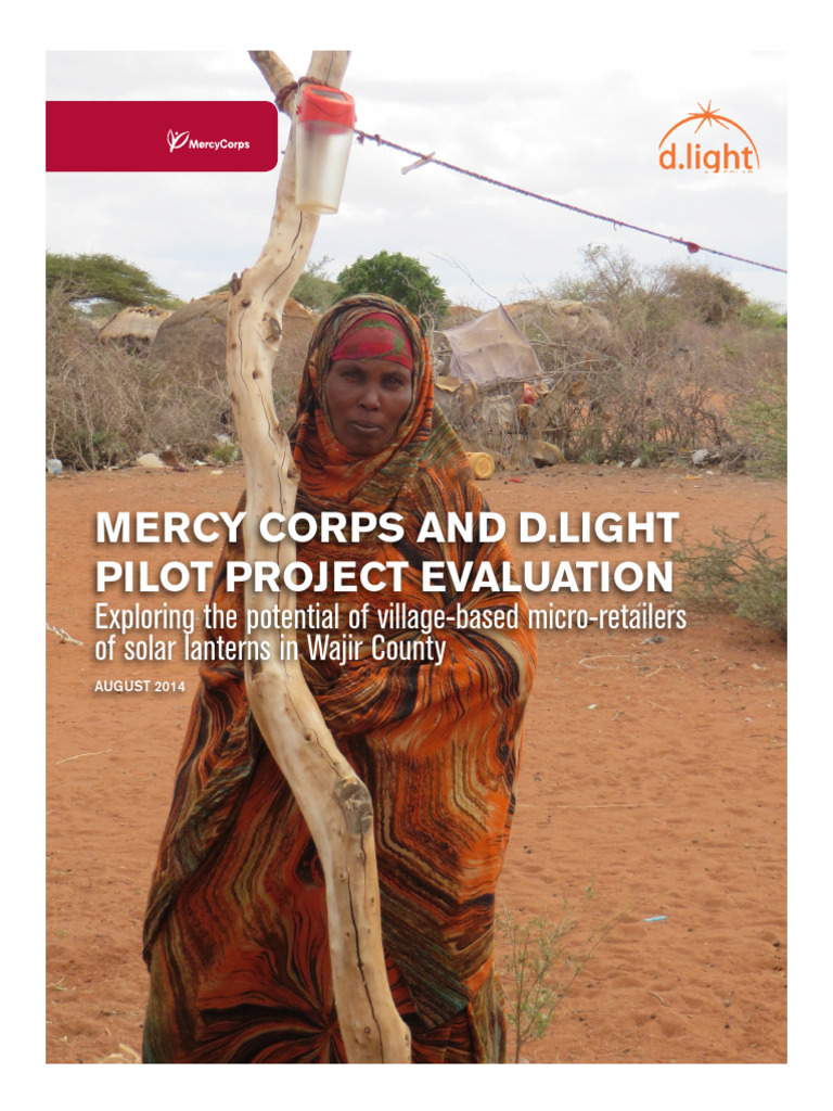 Mercy Corps d.light Wajir Solar Pilot Study Aug 2014 | PDF | List Price ...