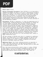 SCP-069: Shape-Shifting Entity | PDF | Firefighter