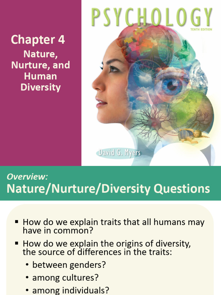 Chapter 4 - Nature, Nurture, and Human Diversity - PPT | PDF | Genetics ...