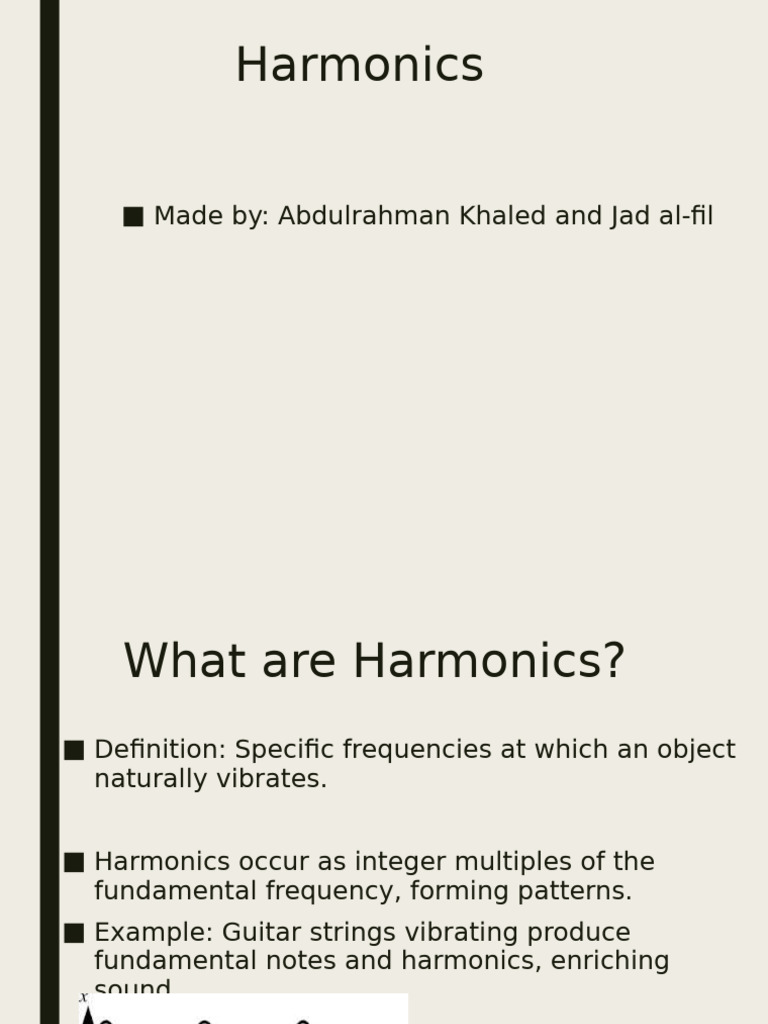 Harmonics in Physics | PDF