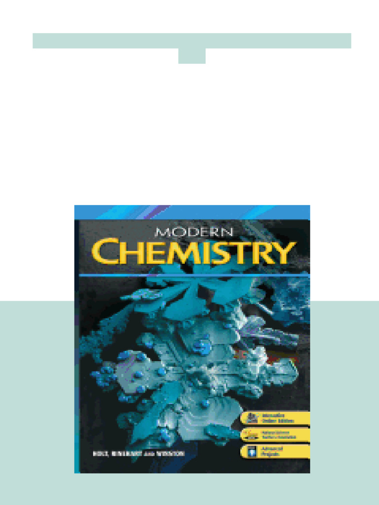 Holt Modern Chemistry Section Quizzes With Answer Key | PDF | Druid