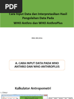 Makalah Penggunaan Aplikasi Who Antro | PDF | Pengembangan Diri | Komputer
