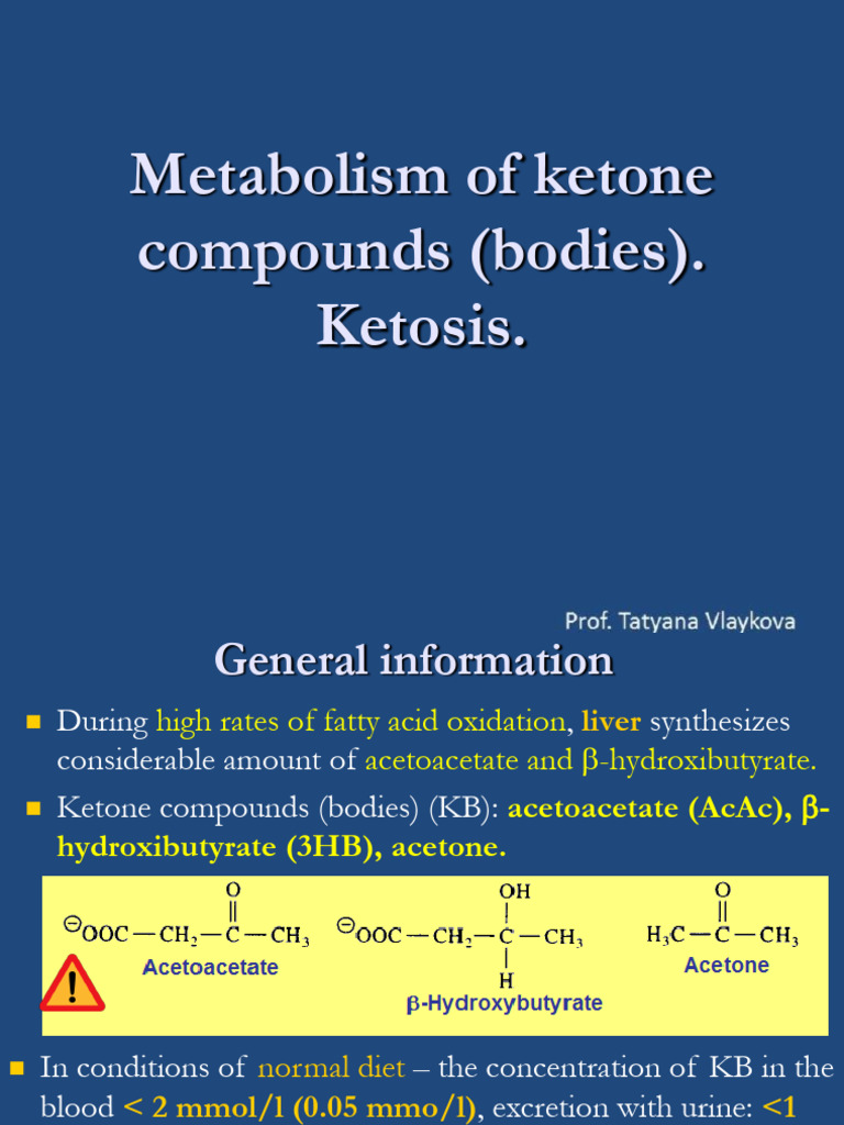 Ketone Body Metabolism and Regulation | PDF | Ketosis | Insulin