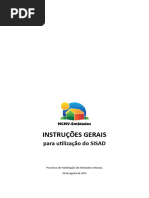 Instrucoes Gerais Sisad Mcmv-E | PDF