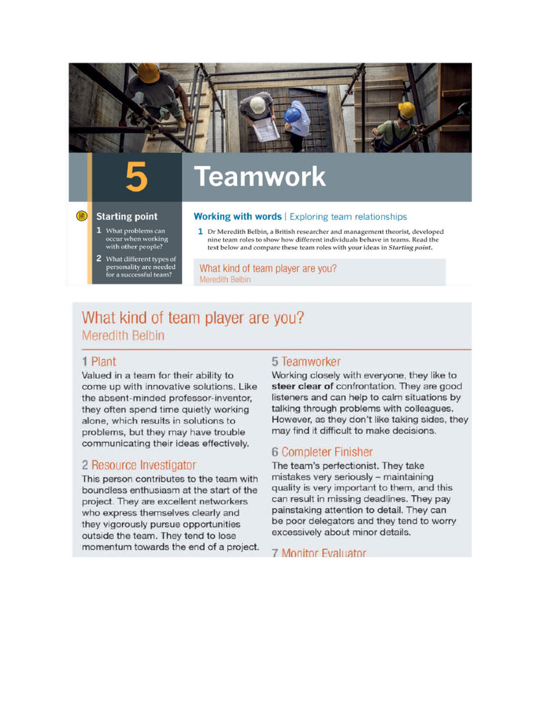 Teamwork | PDF