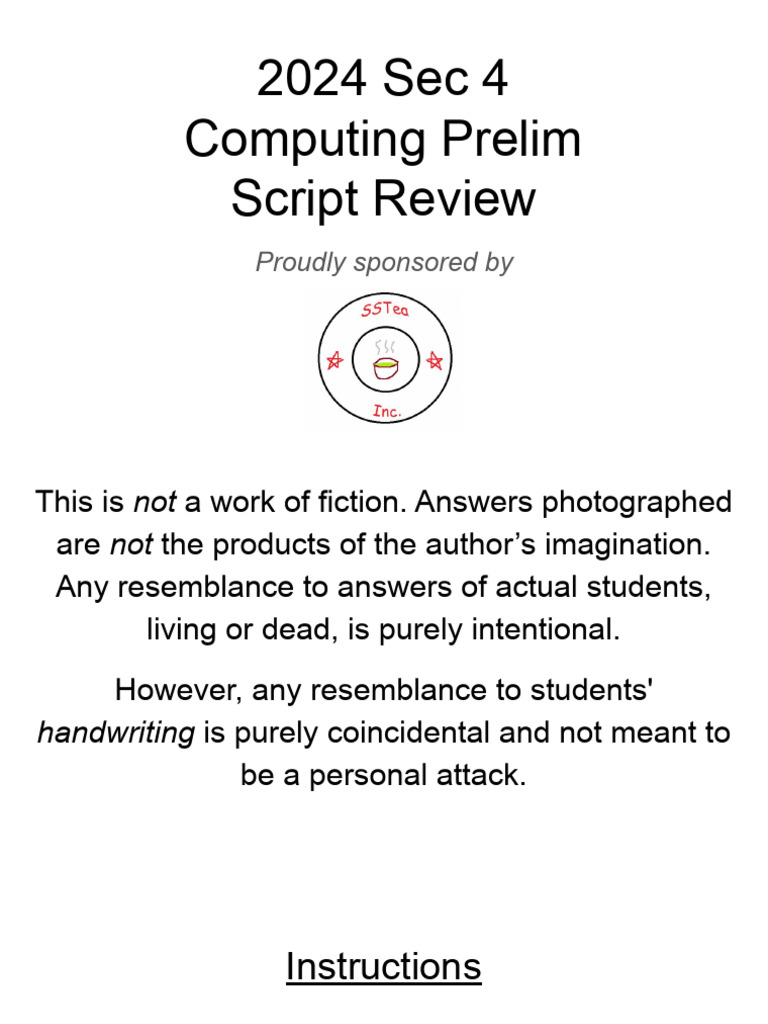 SST 2024 Prelim Paper 1 Ans (Revised For 2025) | PDF | Computer Data Storage | Backup