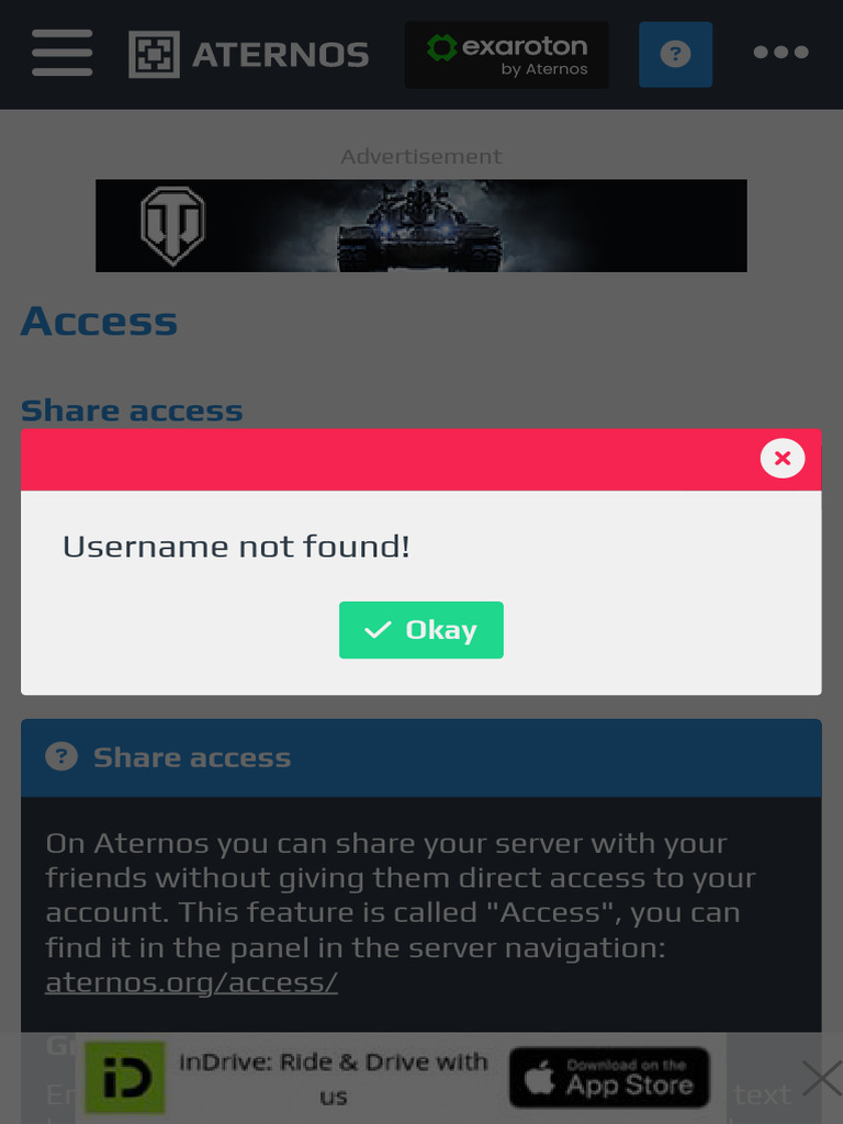 Access Aternos Free Minecraft Server | PDF