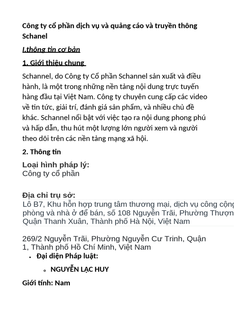 Nhóm 1- Nguyên lý lao động-Công ty cổ phần dịch vụ và quảng cáo và ...