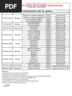 2025 Nated & Matric Rewrite Class Time Table - 250207 - 185659 - 073122 ...