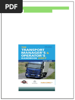 Vosa Operator Licensing Guide | PDF | License | Traffic