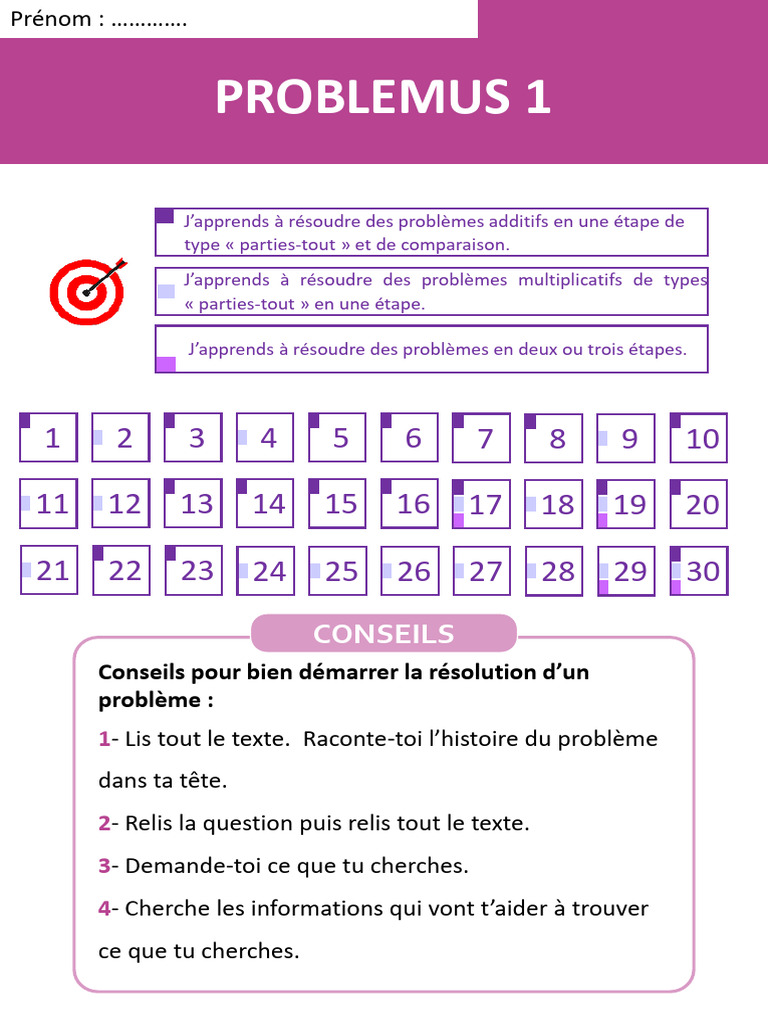 Résolution de Problèmes Mathématiques | PDF